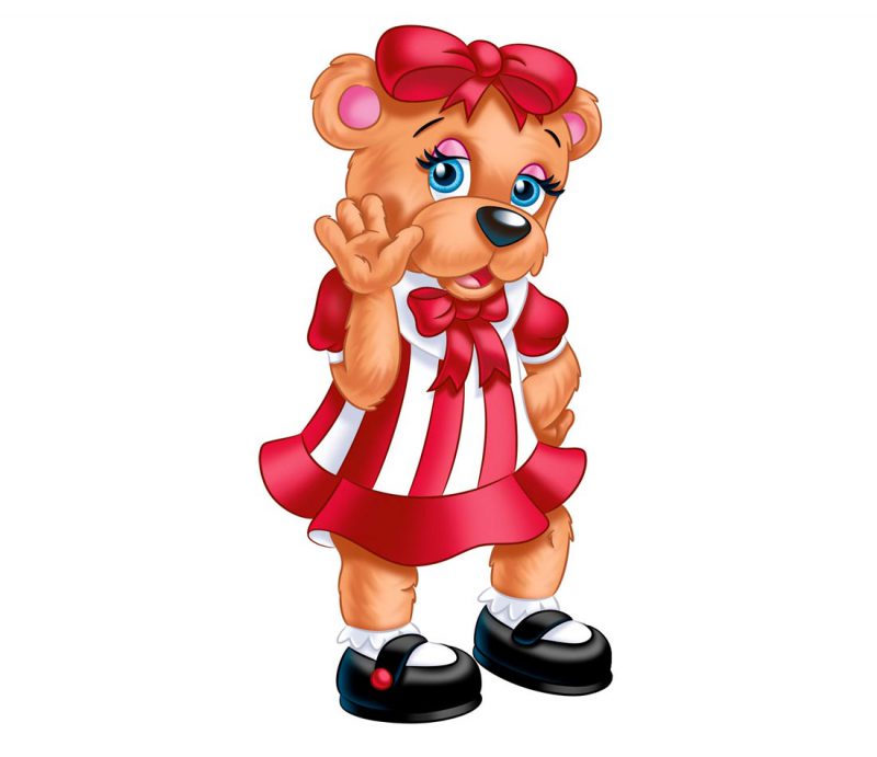 Butlins Bears - Slinkeee Illustration